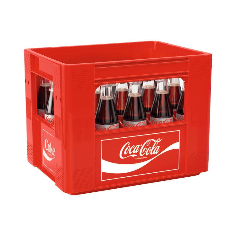 Coca-Cola light 20 x 0,4L (Glas) Limoaden Lieferant Hambug | Blue ...