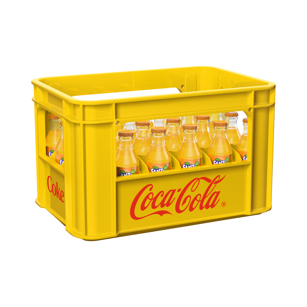 Fanta Orange 24 x 0,2L (Glas) Lieferservice für Getränke | Blue ...