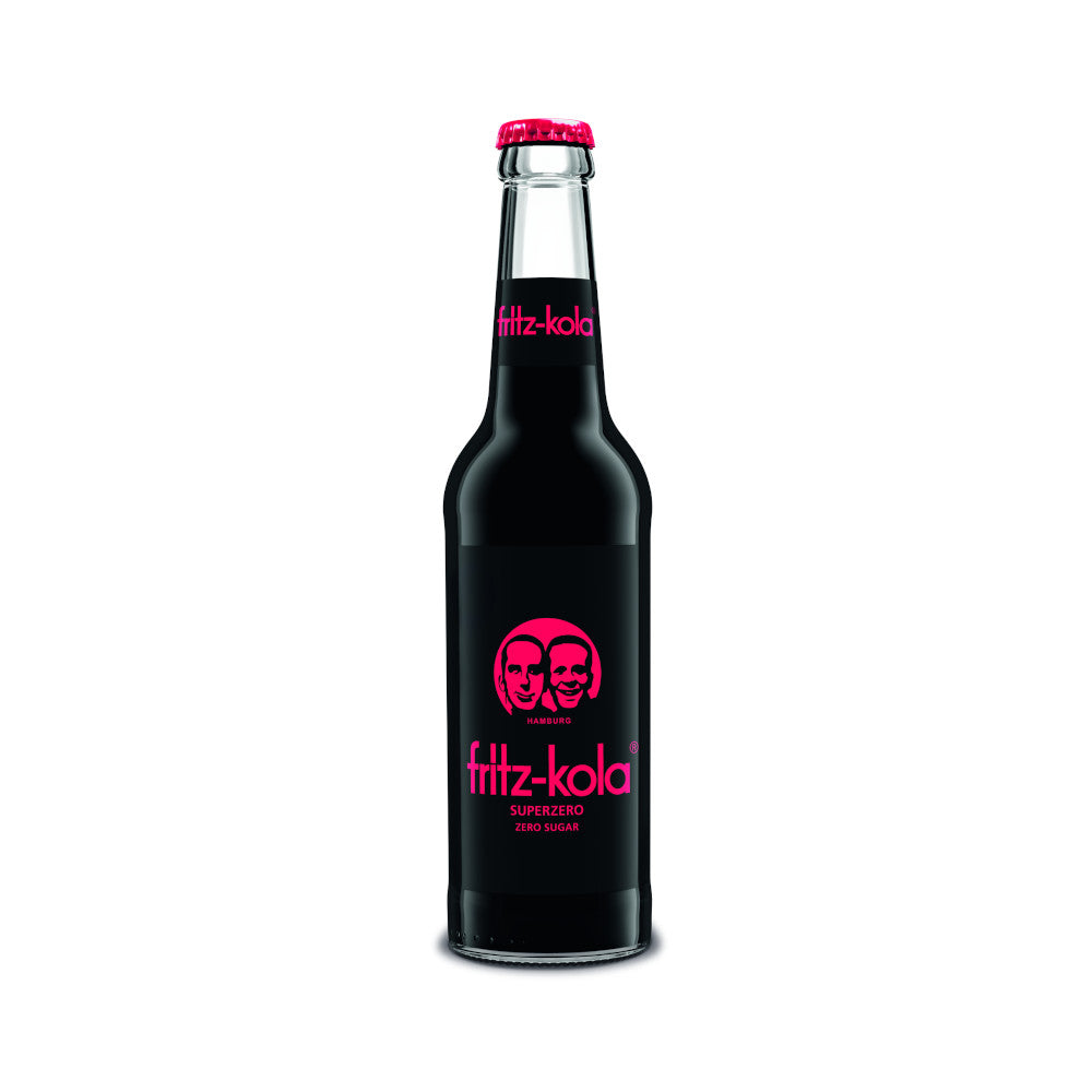 Fritz-Kola Superzero 24 x 0,33L (Glas) Hamburg Getränke Service | Blue ...