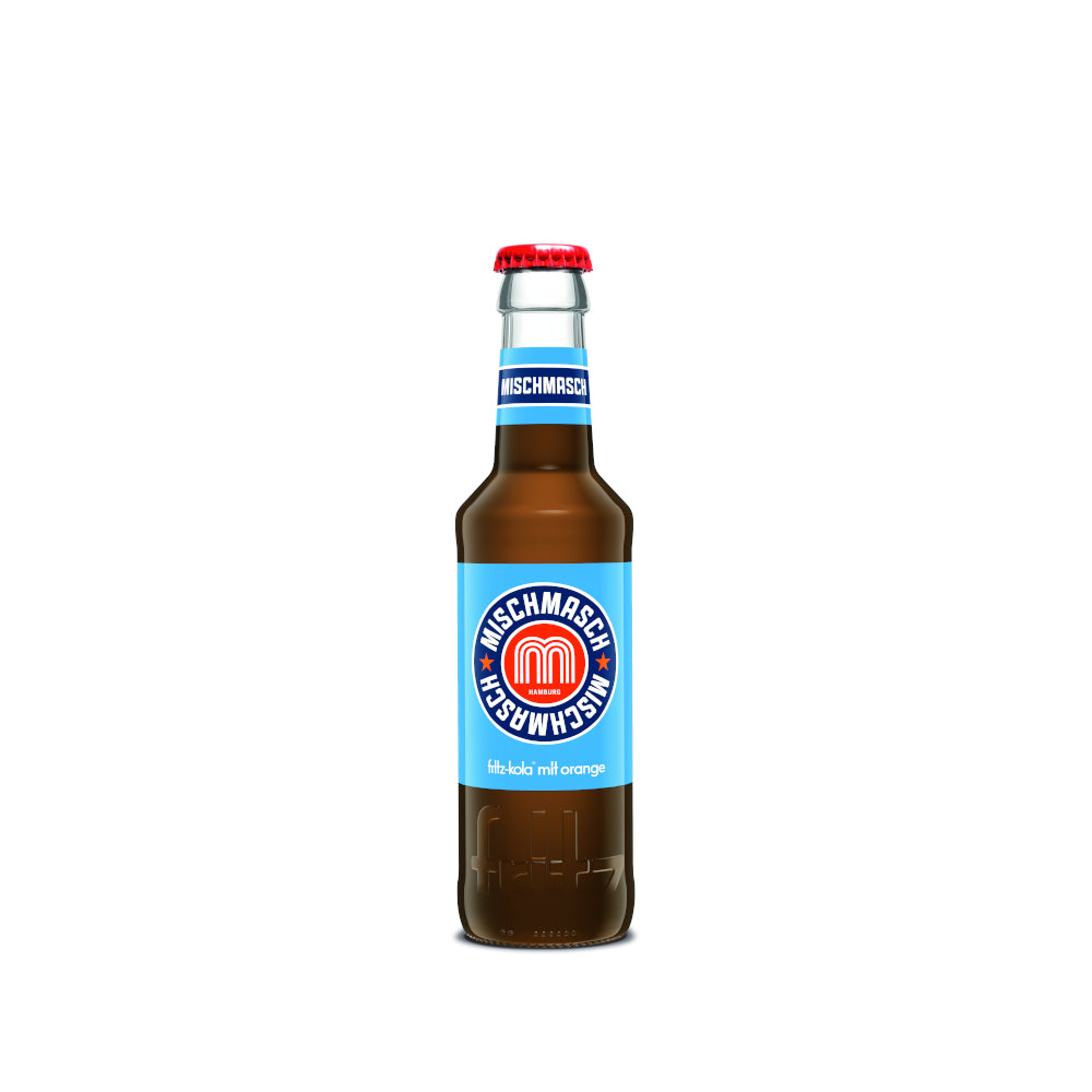 Fritz-Kola mit Orange MischMasch 24 x 0,2L Getränkedienst Hamburg ...