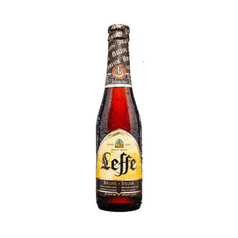 Leffe Brune 24 x 0,33L (Glas) Belgisches Bier Lieferservice Hamburg ...