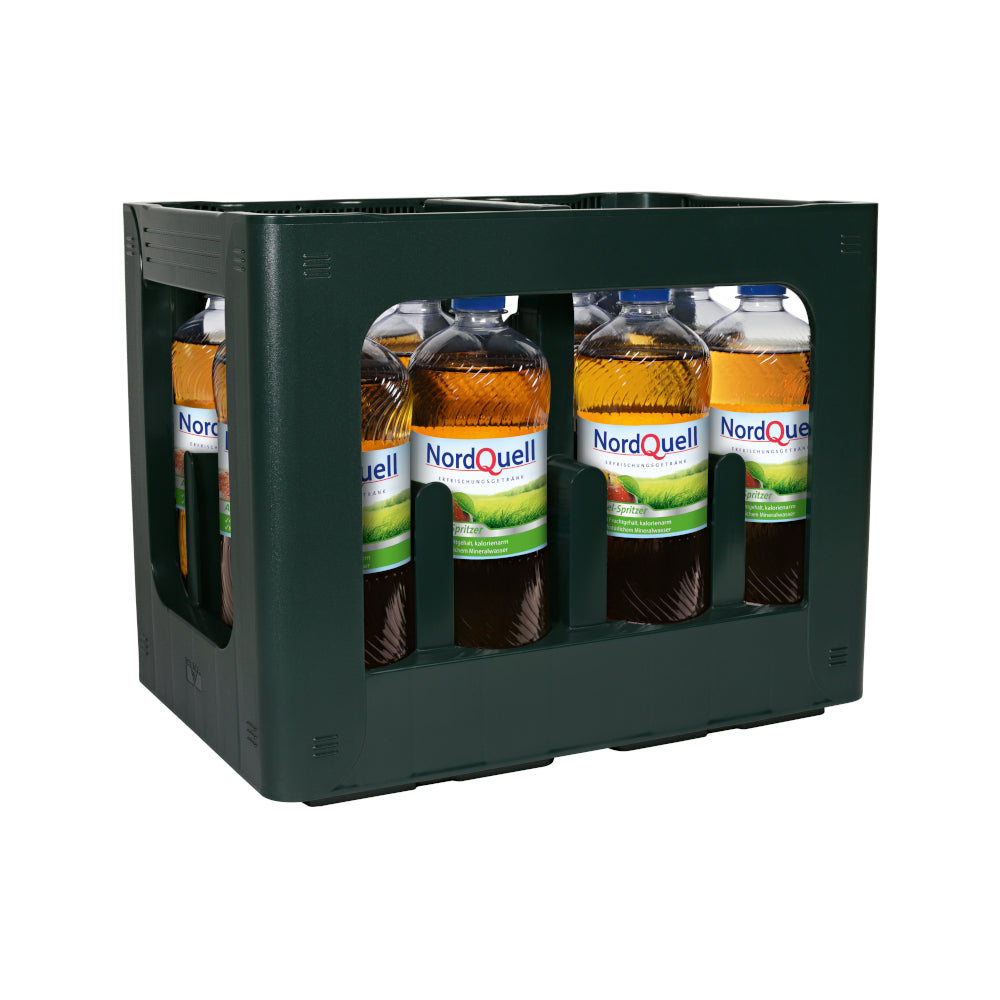 NordQuell Apfel-Spritzer 12 x 1L (PET) Getränke Bringdienst Hamburg ...