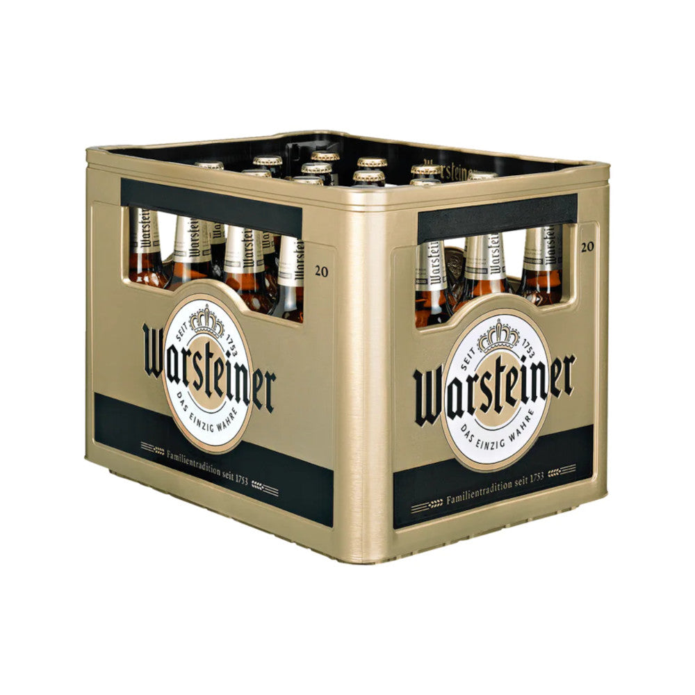 Warsteiner Premium Pilsener 20 x 0,5L (Glas) Hamburgs Bierservice ...
